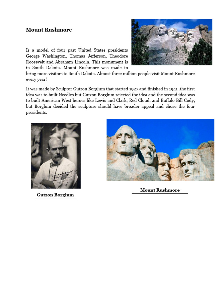 Mount Rushmore | PDF