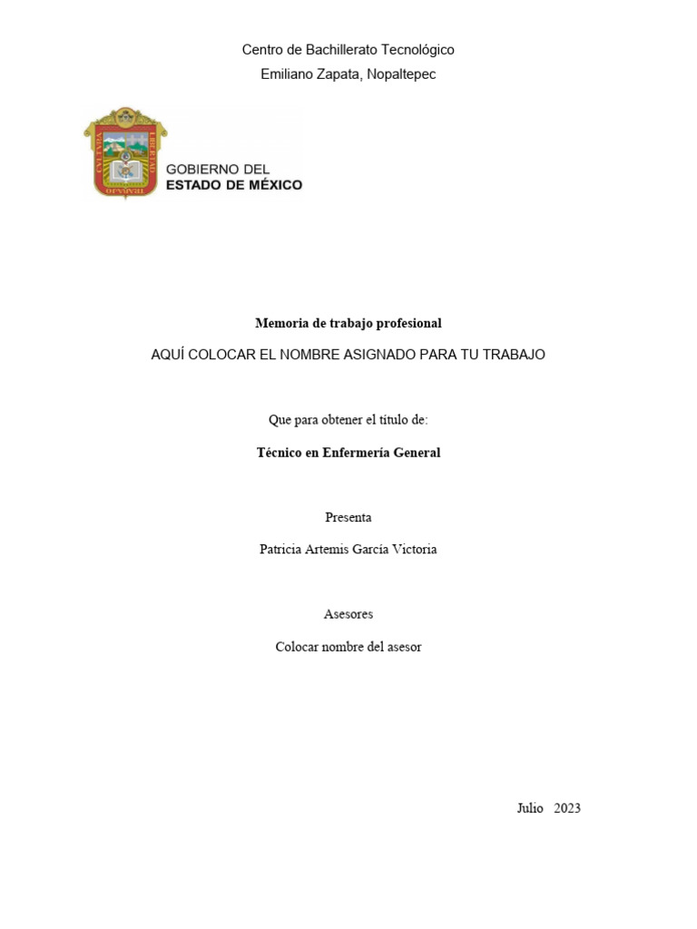 Estructura De La Memoria De Trabajo Pal Pdf Alimentos Artes