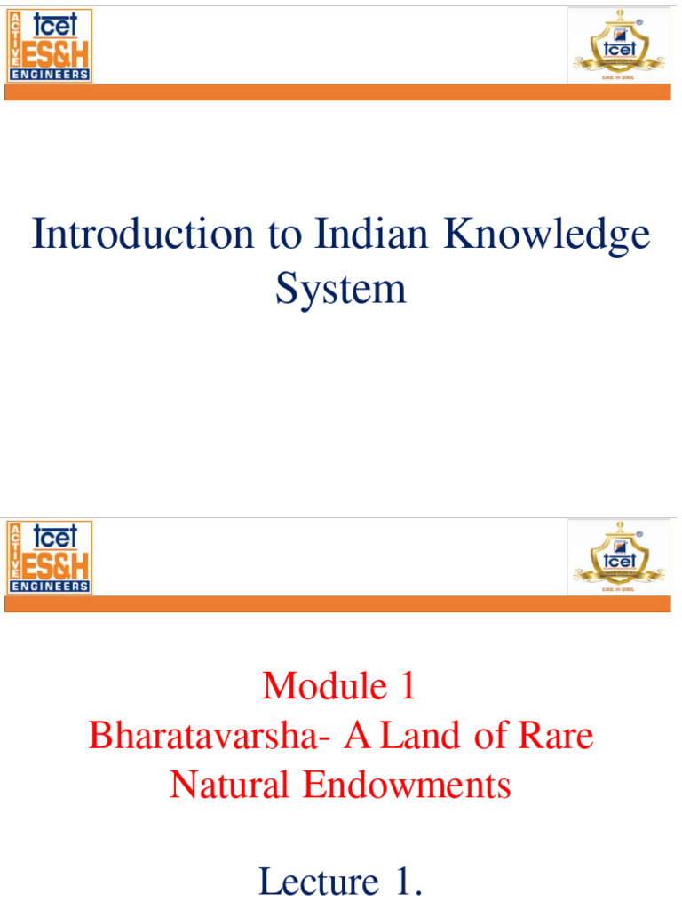Module 1 Lecture 1 | PDF | Vedas | Upanishads Module 1 Lecture 1 | PDF | Vedas | Upanishads