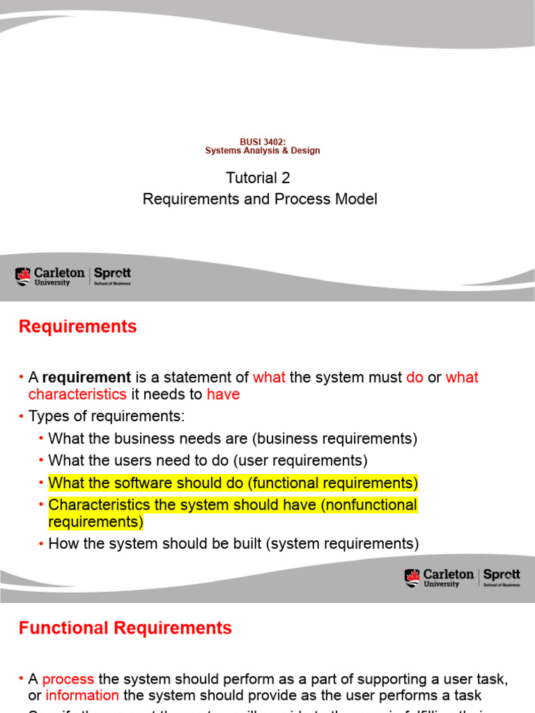 Tutorial 2 Requirement and DFD | PDF | Information Science | Software ...