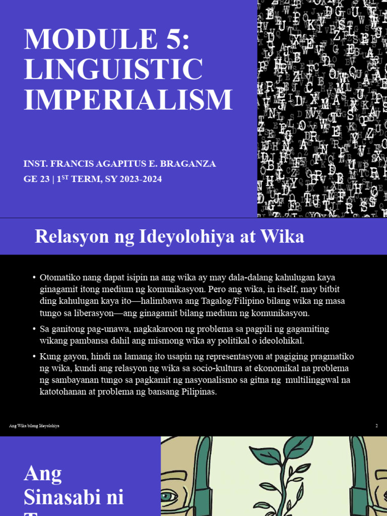 Module 5 - Linguistic Imperialism | PDF