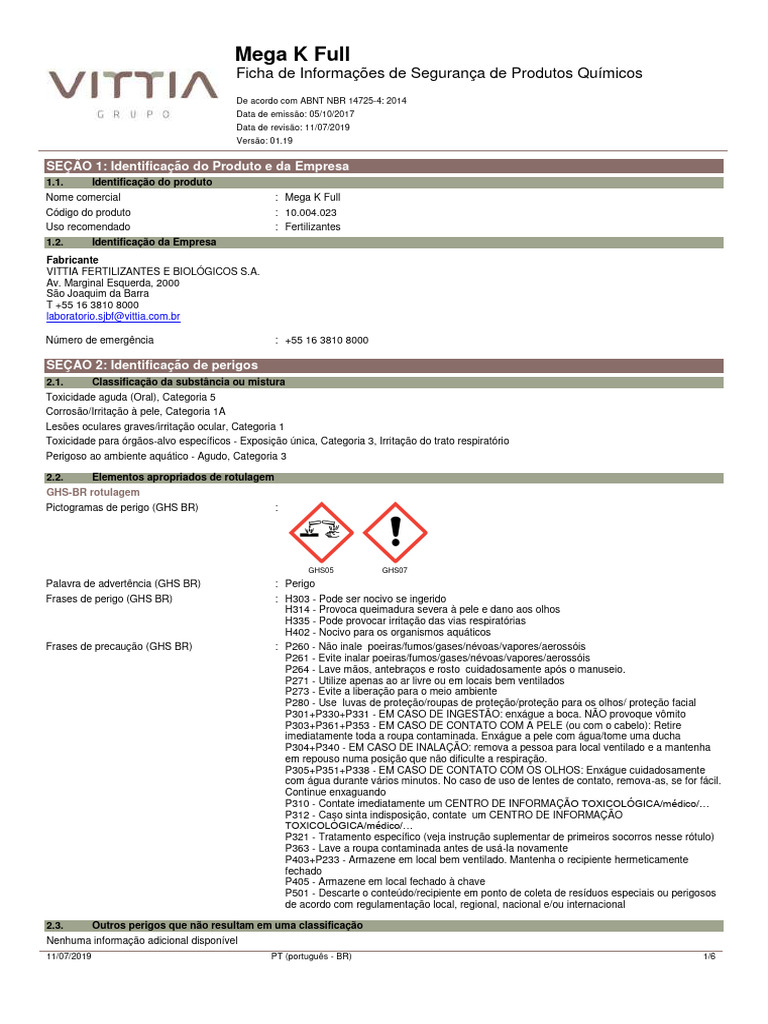 Fispq Mega K Full | PDF | Primeiros socorros | Queimadura