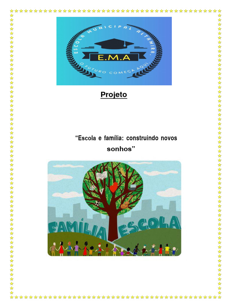 Projeto Família na Escola: Construindo Laços | PDF | Família | Escolas
