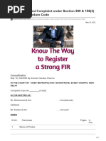 Proforma For Filing Consumer Complaint | PDF