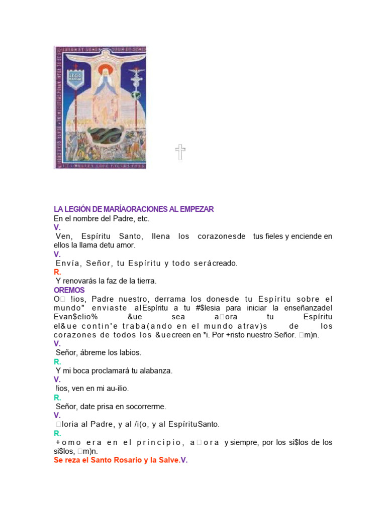 Catena Legions | PDF | Adoración Cristiana Y Liturgia | Oración Cristiana