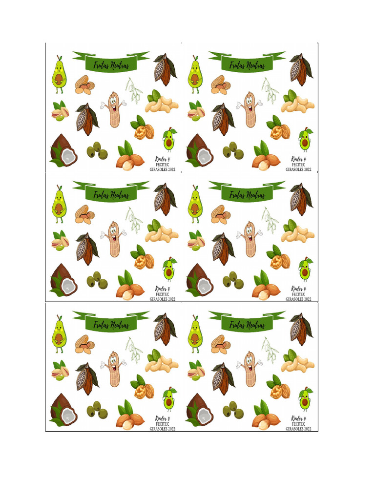 Frutas Neutras | PDF