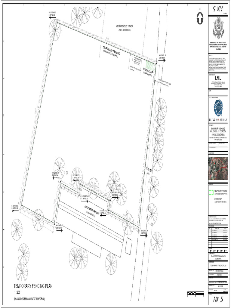 A01.5 - Temporary Fencing Plan | PDF