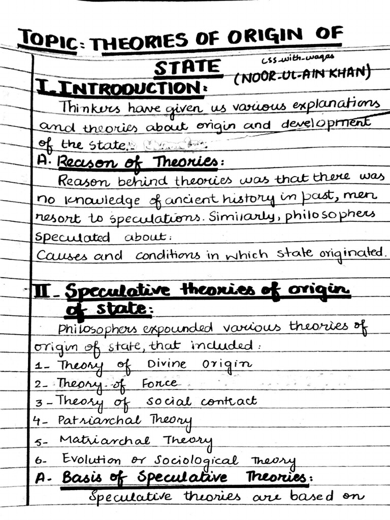 P1 Ch3 State System | PDF
