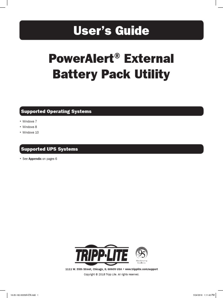 Tripp Lite Owners Manual 843347 | PDF | Computer File | Usb