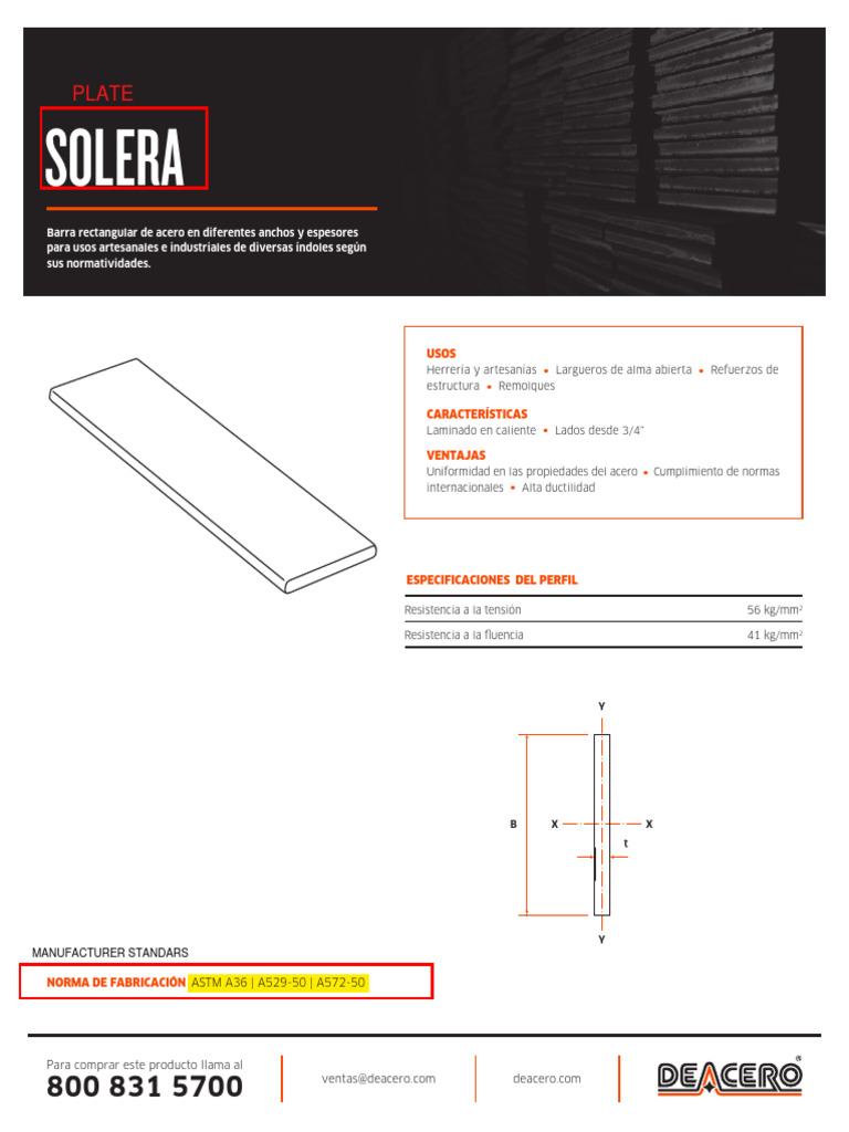 Solera de Acero | PDF | Ingeniero civil | Acero