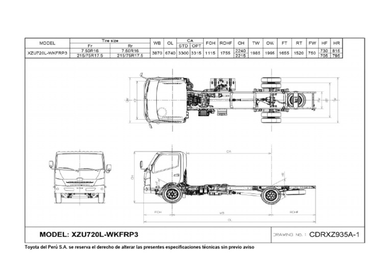 Hino 300 Cad | PDF
