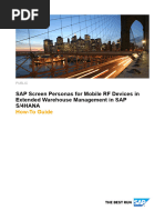 SAP RF Screens - What and How | PDF | Menu (Computing) | Computing