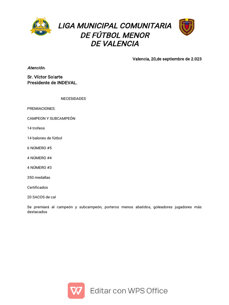 Carta A Indeval | PDF