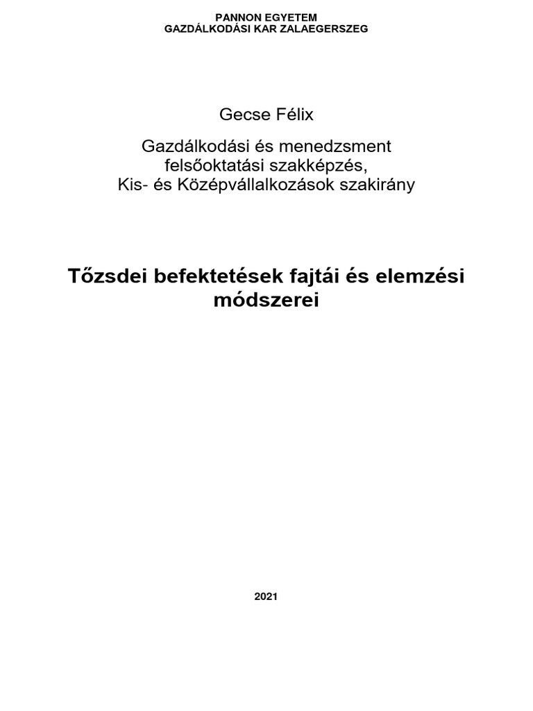 Gecse Félix 2021máj Publikus | PDF