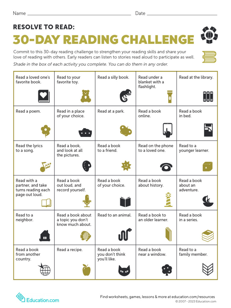 Resolve To Read | PDF