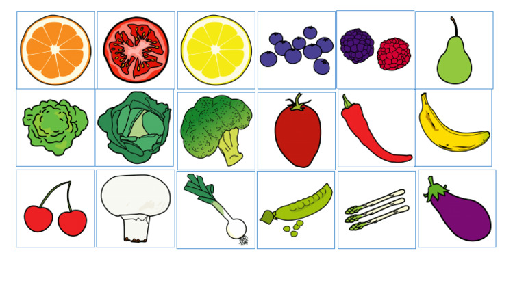 Para Recortar Frutas Tarea | PDF