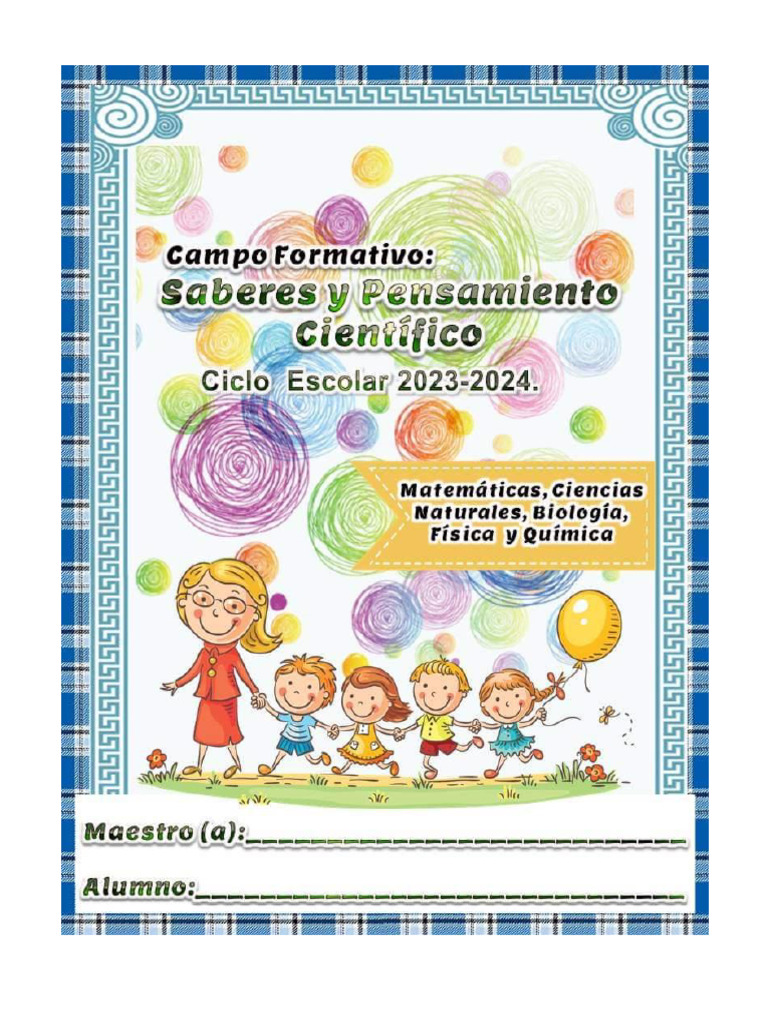 Portadas de Libretas 2023-2024 | PDF