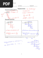 Remainder Theorem | PDF | Division (Mathematics) | Mathematical Concepts