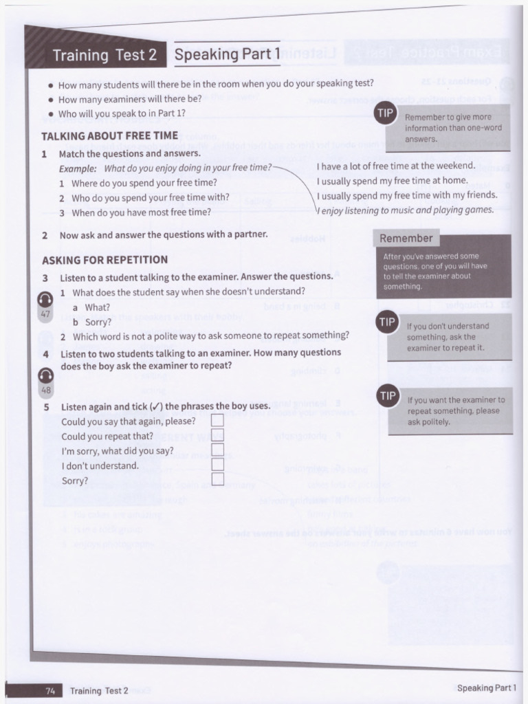 KET For Schools Trainer 1 For The Revised Exam From 2020 Test Book | PDF