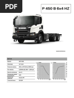 Ficha técnica Scania P450 B8x4 | PDF | Eje | Bienes manufacturados