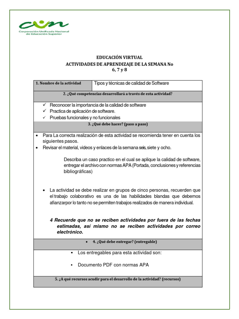 ACTIVIDAD Aca3 | PDF | Software | Ingeniería de software