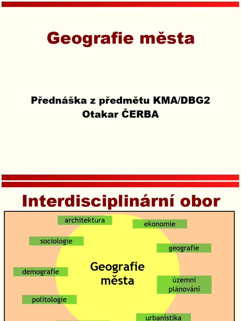 Geografie Mesta | PDF