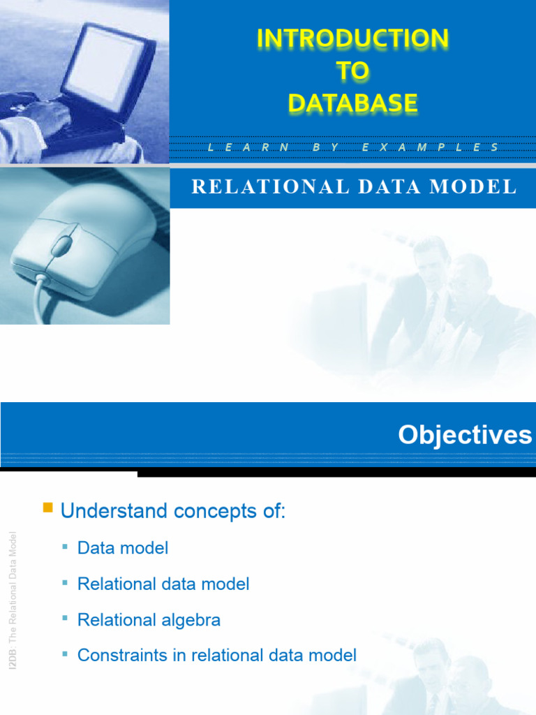 02 Ch2 TheRelationalModelofData | PDF | Relational Model | Relational Database