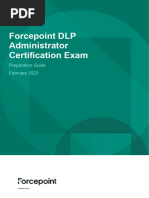 Forcepoint DLP Administrator Course Student Guide | PDF | Data | Computer Science