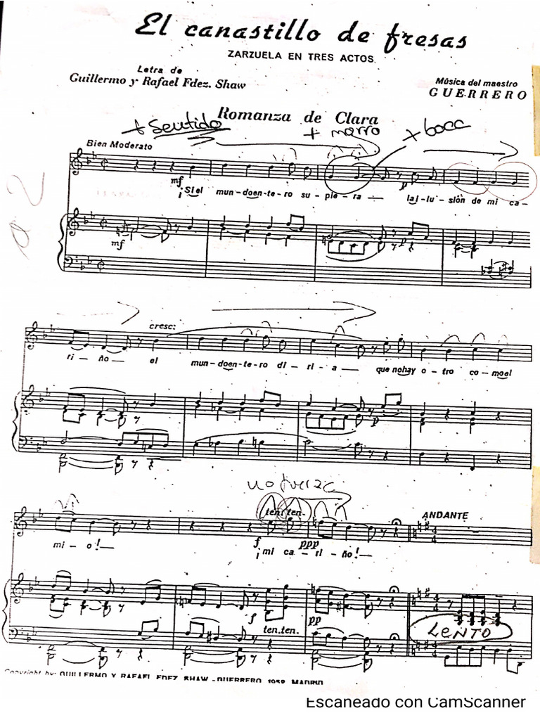 El Canastillo de Fresas | PDF