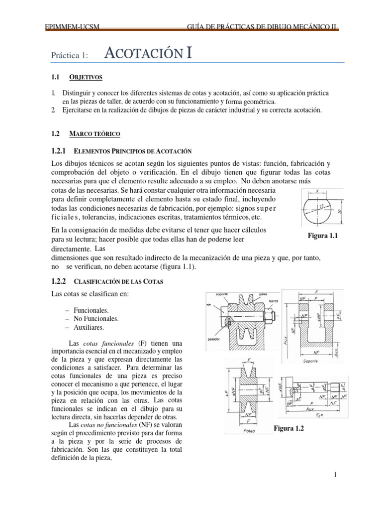 Acotación | PDF | Dibujo | Geometría