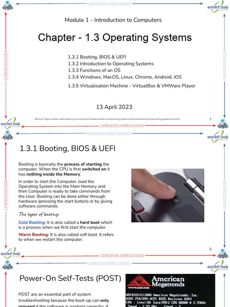 Chapter 1.3 Operating Systems 1 - Windows, MacOS, Linux, Chrome, Android, iOS | PDF | Operating ...