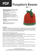 Booties Pattern | PDF | Knitting | Gauge (Knitting)