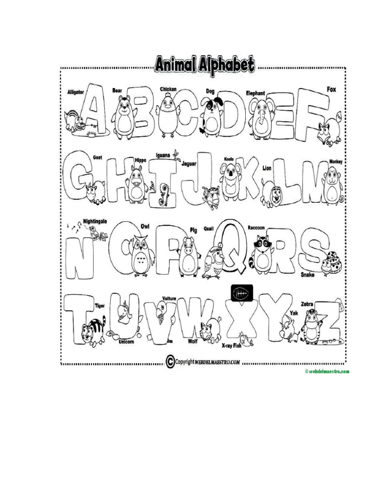 Abecedario Imprimir Pdf