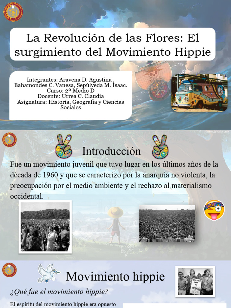 La Revolución de Las Flores - El Surgimiento Del Movimiento Hippie | PDF | Hippie | Anarquismo