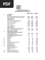 Zetech University 2024 Fee Structure | PDF | Fee | Payments