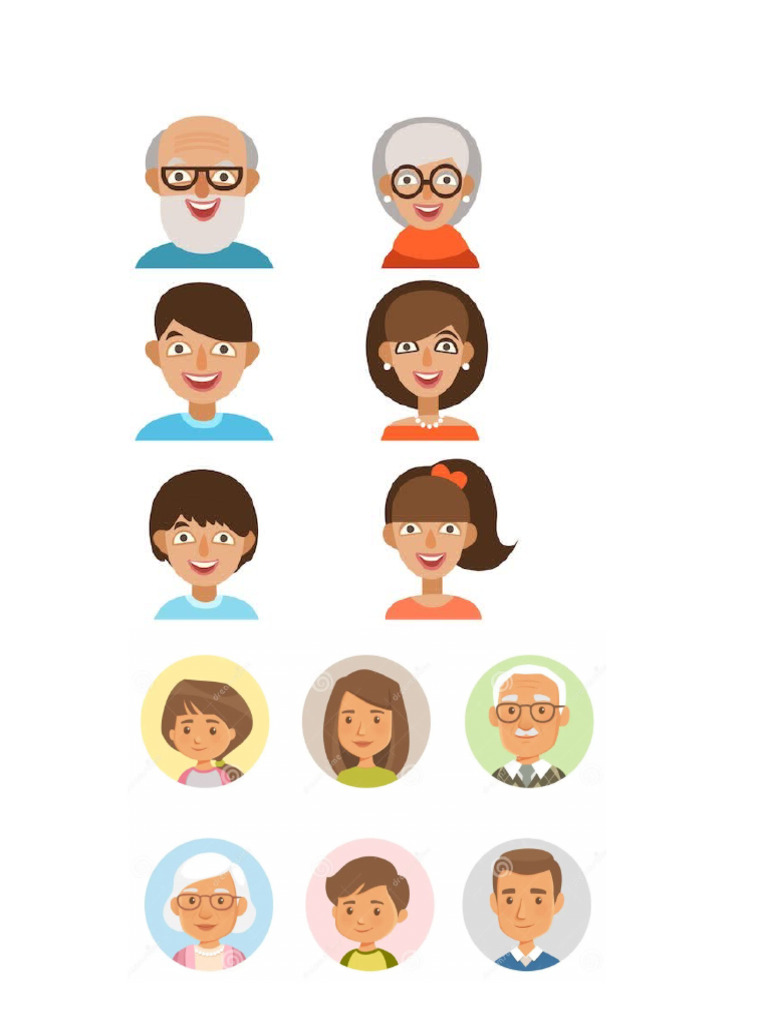 Miembros de La Familia Dibujos | PDF