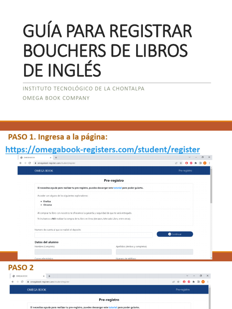 Pasos para Registrar Boucher | PDF Pasos para Registrar Boucher | PDF