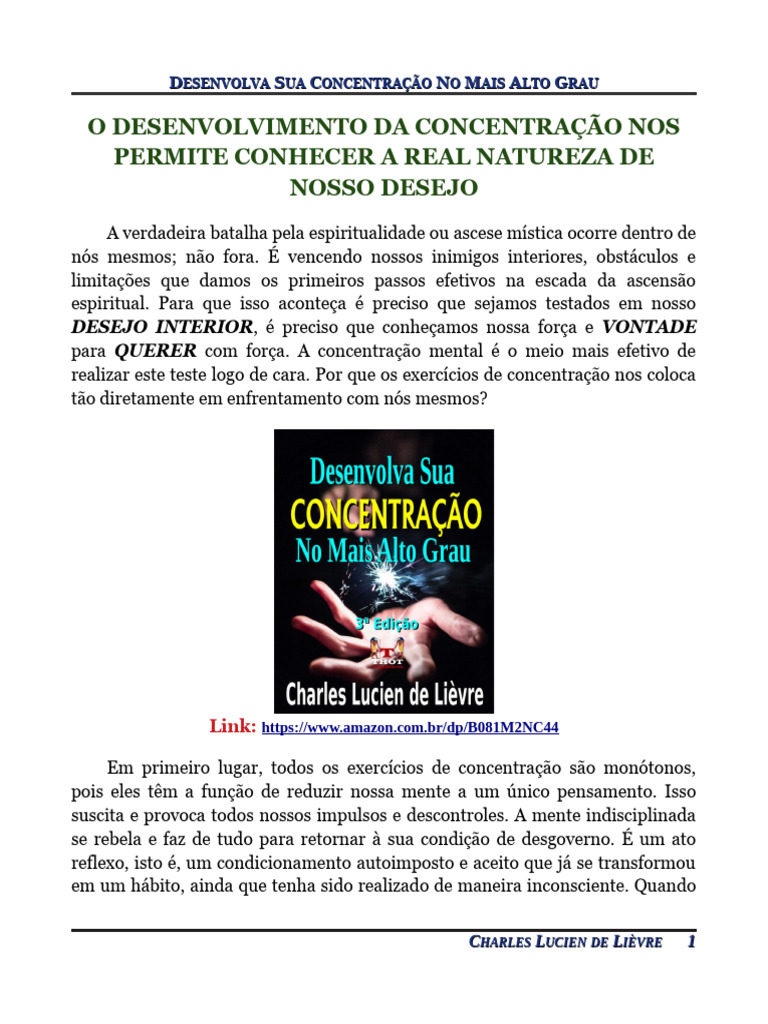 01 - O DESENVOLVIMENTO DA CONCENTRA+ç+âO NOS PERMITE CONHECER A REAL ...