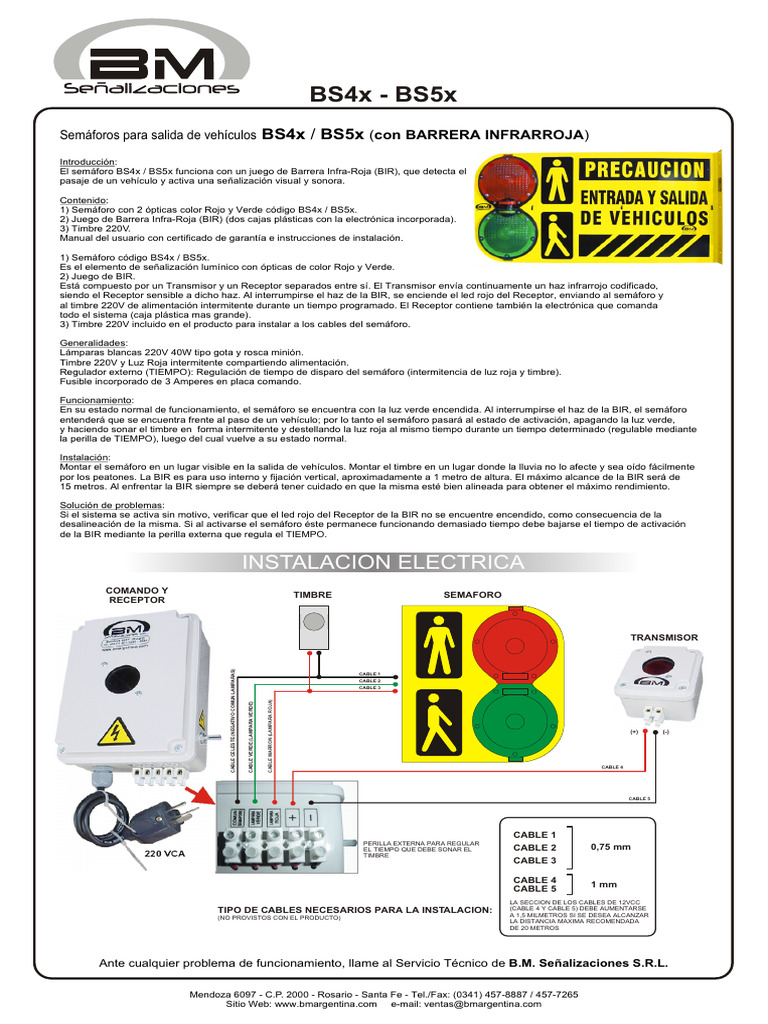 Semáforos BS4x/BS5x con BIR | PDF