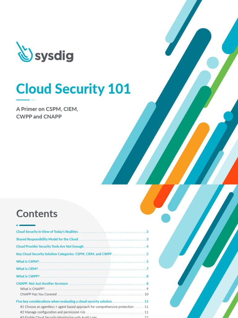 PF Cloud Security 101 | PDF | Cloud Computing | Security
