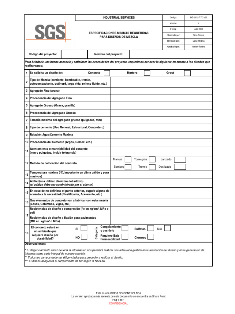 IND-LCU-F-TC-130 Especificaciones Minimas Requeridas para Diseños de ...