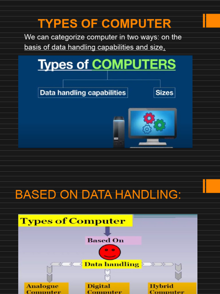 Lesson 3 Types of Computer | PDF | Digital Electronics | Electricity