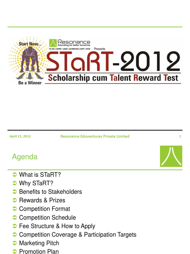 STaRT: Student Talent Test | PDF | Test/Examination | Teaching And Learning