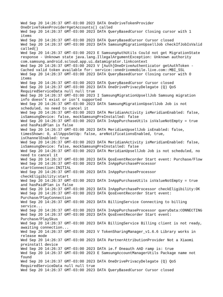 Current Log | PDF | Computer File | Thread (Computing)