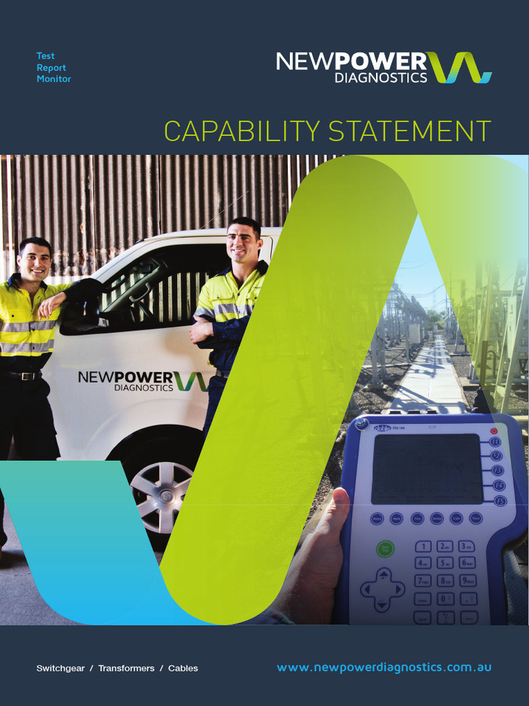 NPD Capability Statement HR | PDF | Electrical Substation | Electric Power Transmission