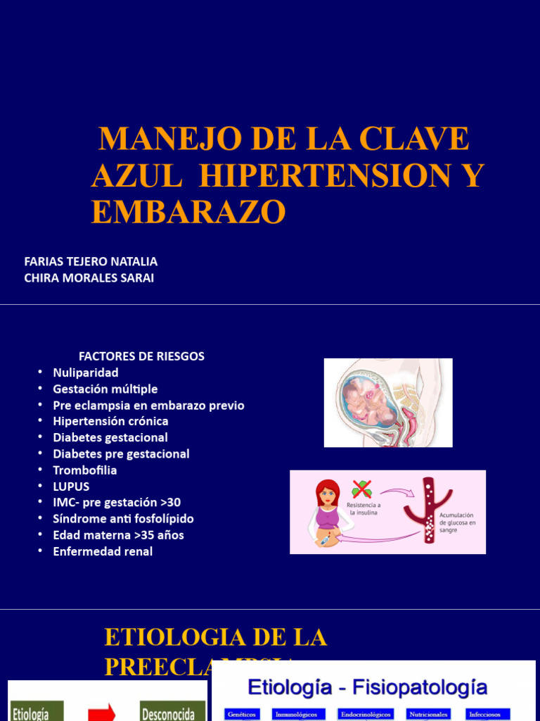 Clave Azul | PDF | El embarazo | Especialidades Medicas