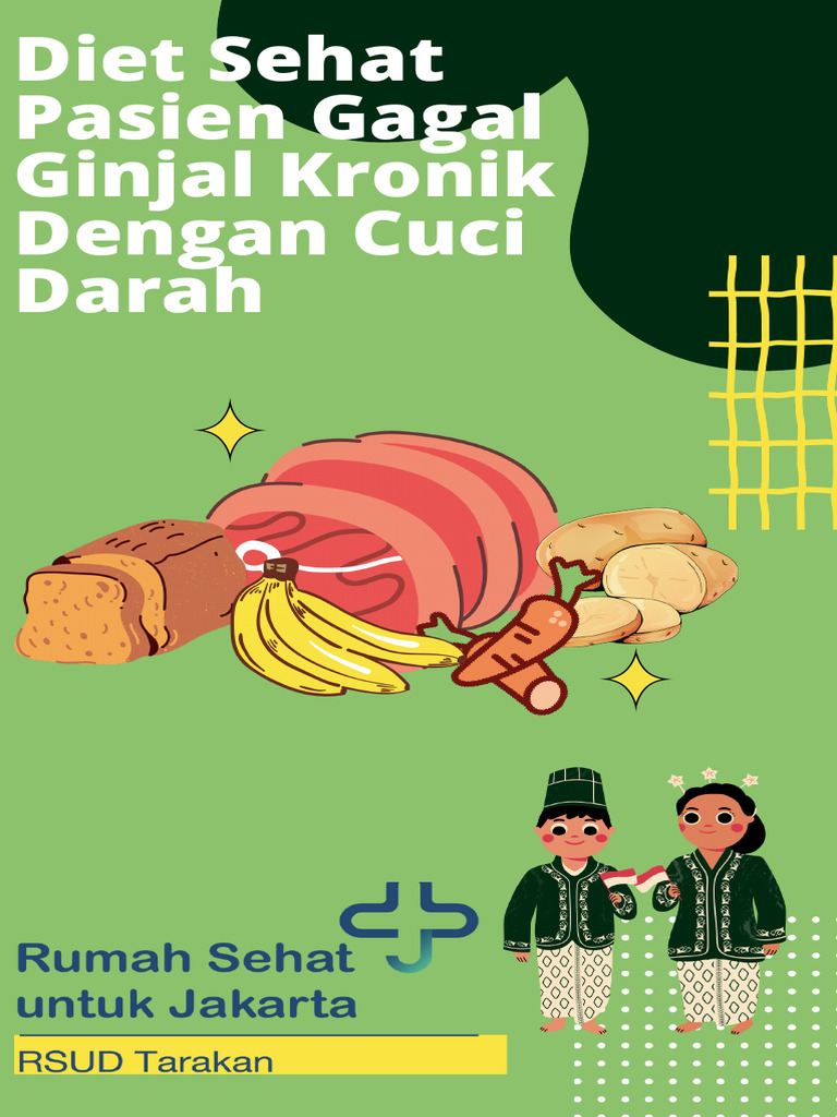 E - Booklet Diet Sehat Pasien Gagal Ginjal Kronik Dengan Cuci Darah | PDF
