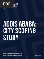 Sheger City Master Plan Overview 2024 | PDF | City | Ethiopia
