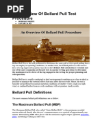 Bollard Pull Calculations For Towing Operations | PDF | Tugboat | Hull ...