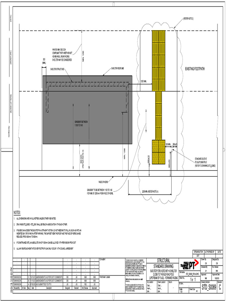 STD - S0069 - Shelter Up Stream Forward Facing - RevC | PDF